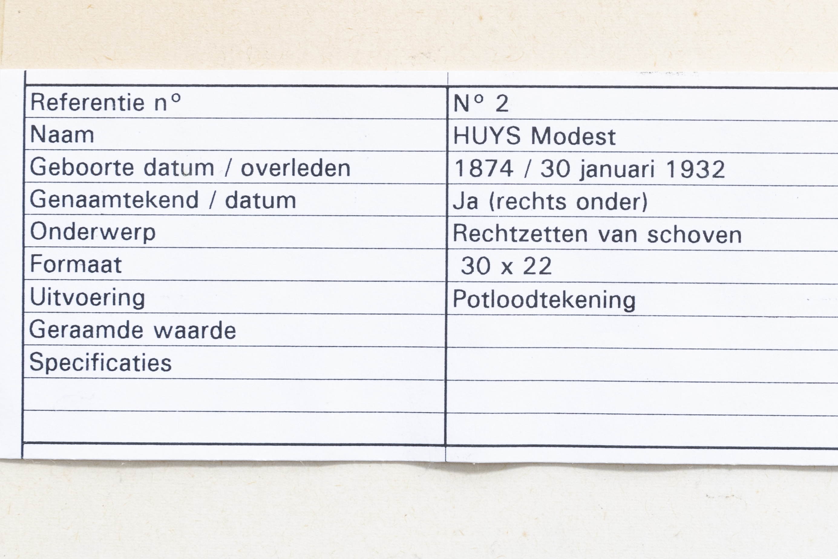 Modeste Huys | Three various drawings | MutualArt