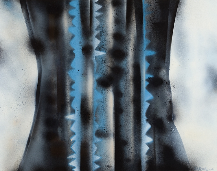 Louis Jaque | Bleu Noir (1966) | MutualArt