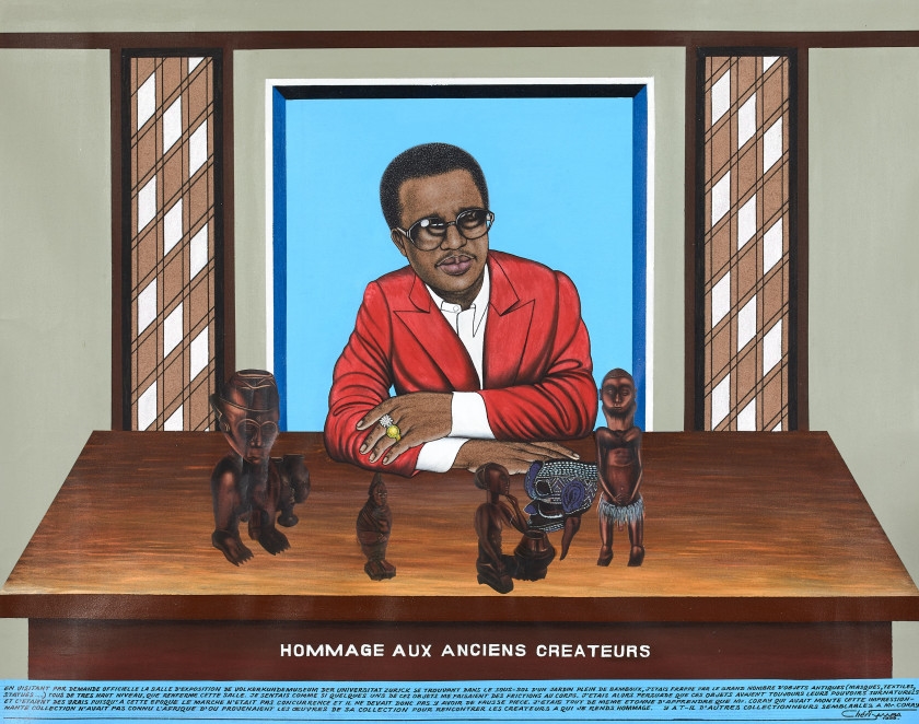 Chéri Samba | Hommage aux anciens créateurs, 1999 (1999) | MutualArt