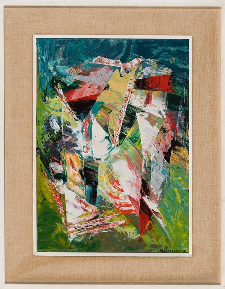 Léon Bellefleur | Phare Soleil (1958) | MutualArt