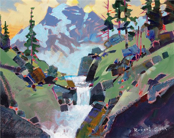 Robert Genn | Opabin Creek, Yoho Park (2004) | MutualArt