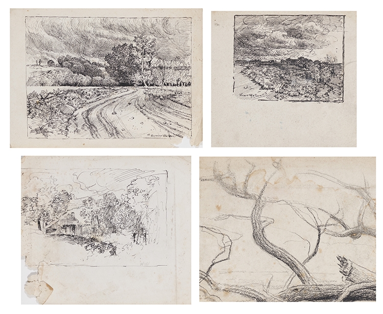 Homer Ransford Watson | Collection of Landscape Sketches | MutualArt