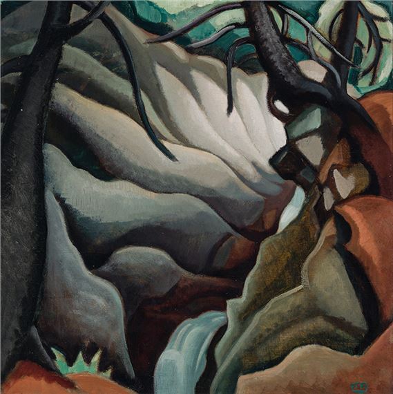 Marian Dale Scott | The Gorge (Circa 1937) | MutualArt