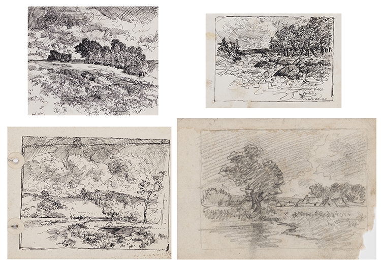 Homer Ransford Watson | Collection of Landscape Sketches | MutualArt