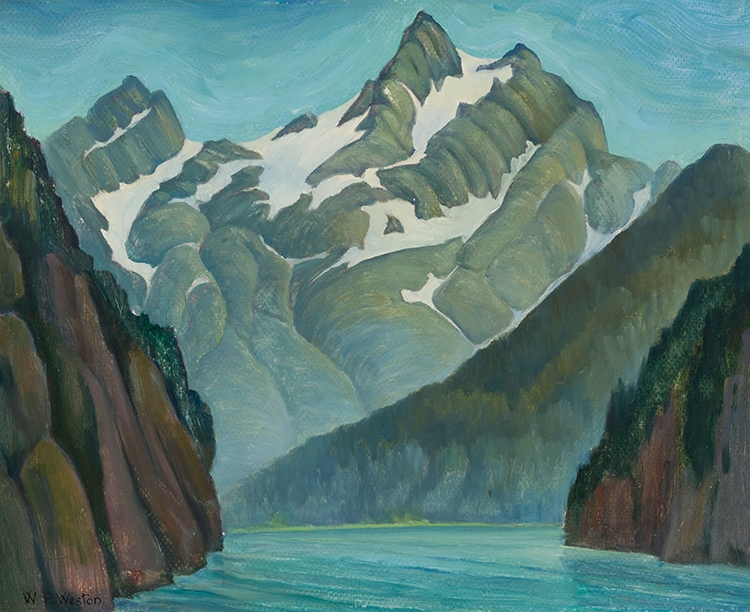 William Percival Weston | Pitt Lake | MutualArt