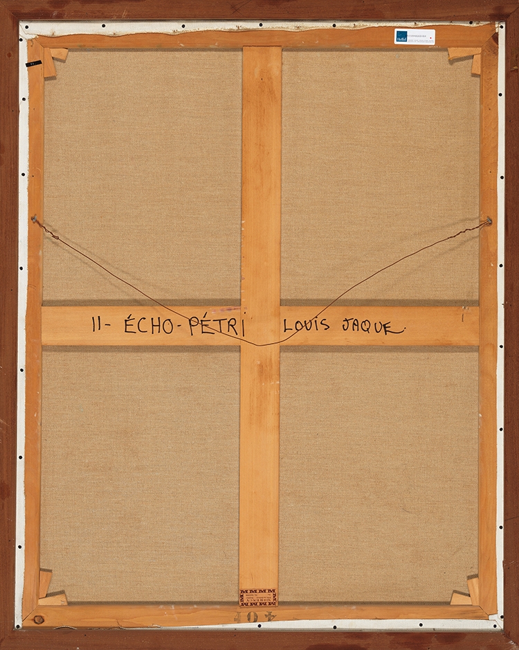 Louis Jaque | Echo Pétri | MutualArt