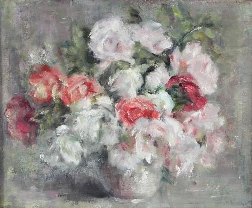 Laura Robb | Laura Robb (British born 1955)/Still Life of Flowers ...