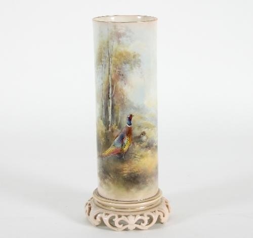 James Stinton | A Royal Worcester spill vase | MutualArt