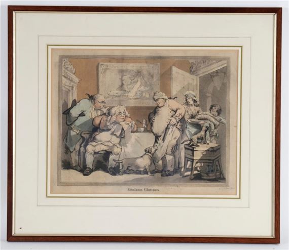 Thomas Rowlandson | T Rowlandson after S Alken/Studious Gluttons/colour ...
