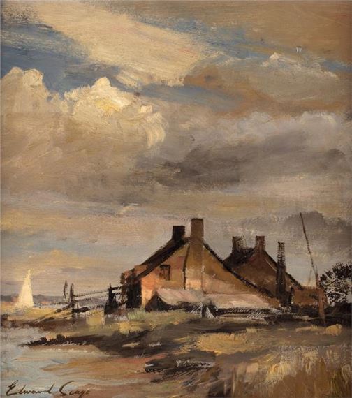 Edward Brian Seago | After Edward Seago/Suffolk Cottages/bears ...