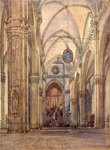 Frank Lishman | Frank Lishman (1869-1938)/Duomo (1908) | MutualArt