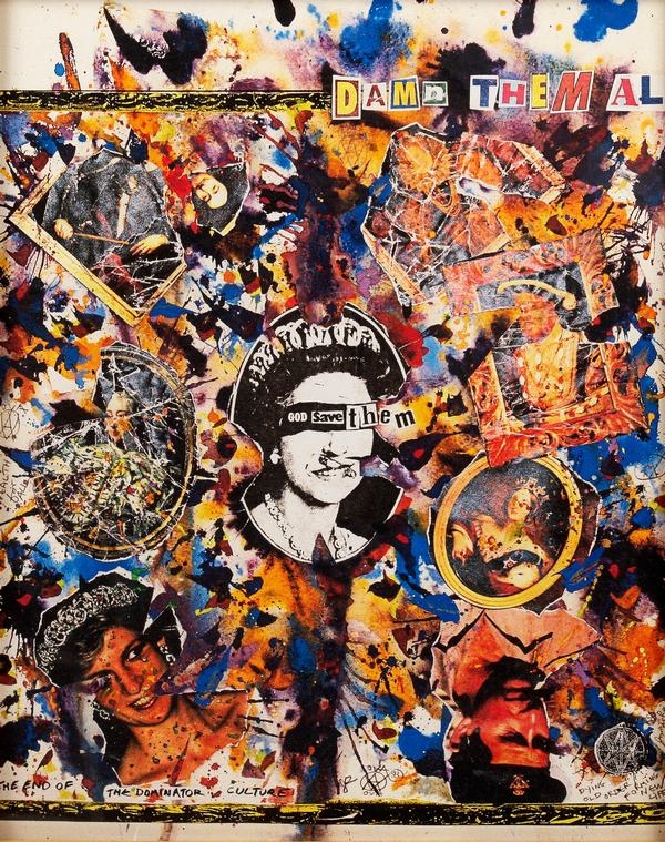 Jamie Reid | Attributed to Jamie Reid/God save Them/print | MutualArt