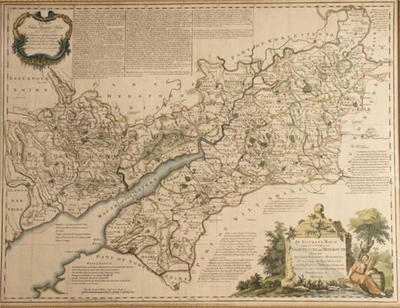 Carington Bowles | Emanuel Bowen/An Accurate Map of the Counties of ...