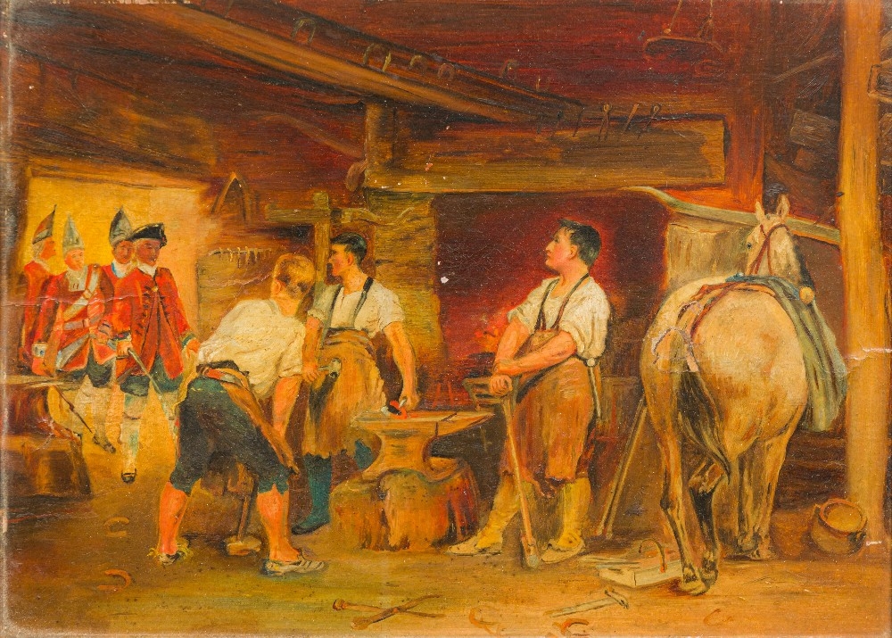 John Seymour Lucas | After Culloden Rebel Hunting Oil on board | MutualArt