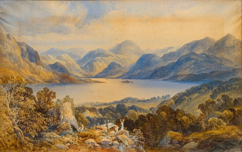 James Burrell Smith | Cumberland Watercolour (1853) | MutualArt