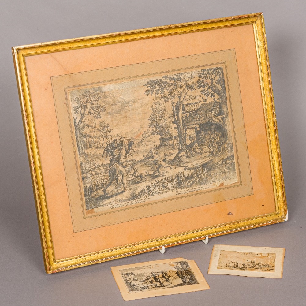 Jan Sadeler I | A 17th century engraving Genes IV (17th Century ...