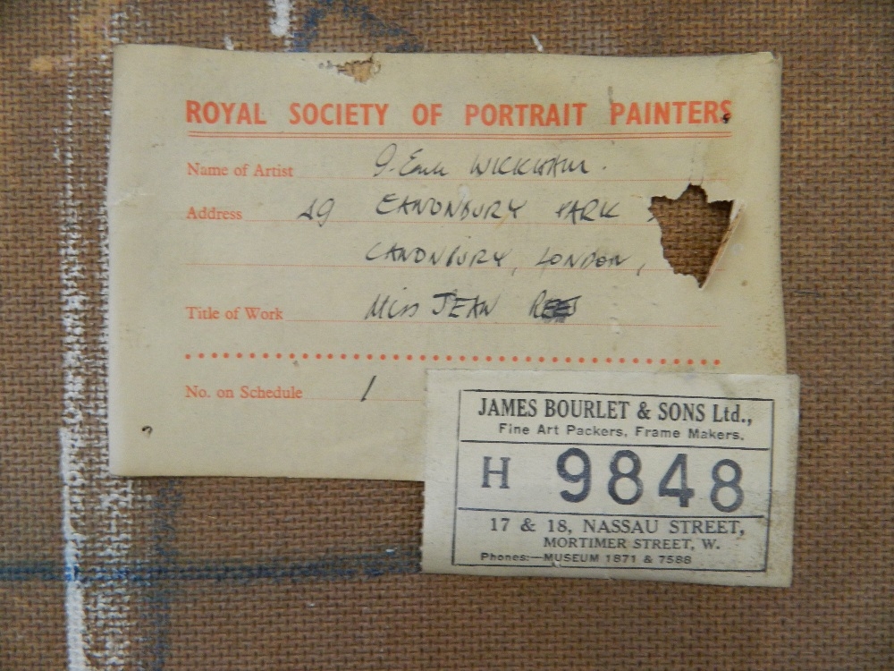 Jean Rees | Portrait of Miss Jean Rees | MutualArt