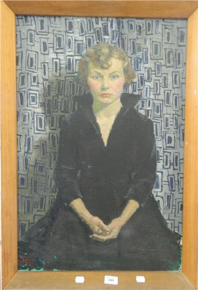 Jean Rees | Portrait of Miss Jean Rees | MutualArt