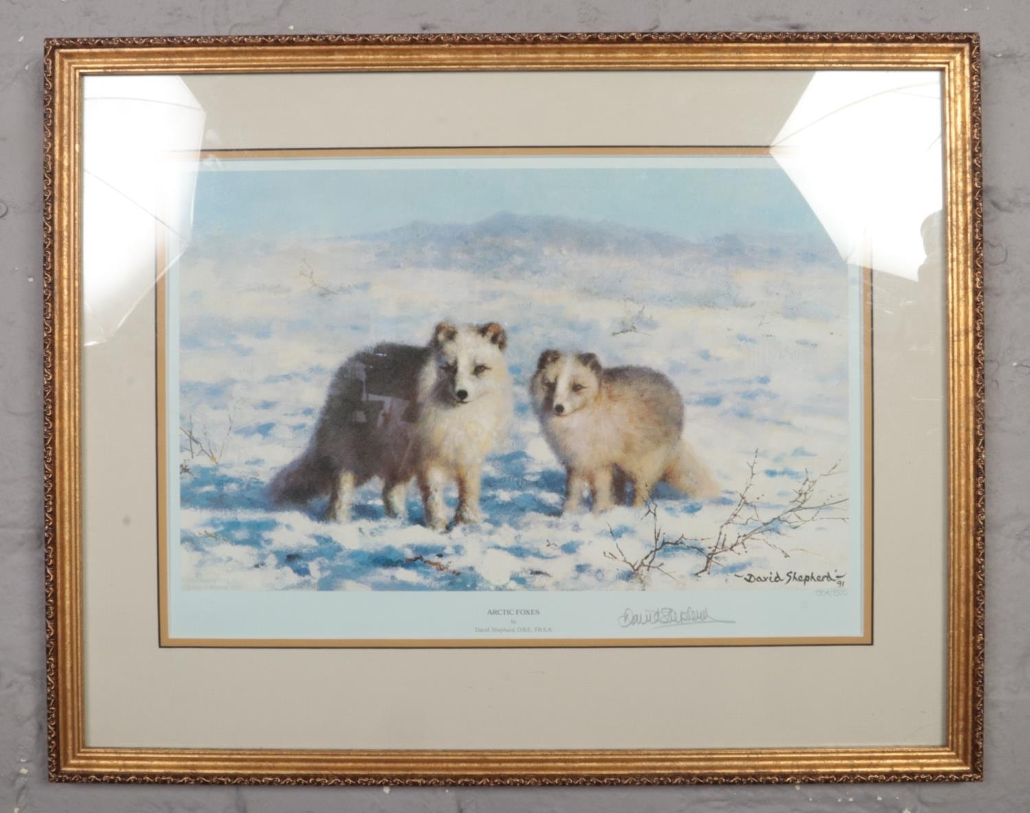 David Shepherd | A signed limited edition David Shepherd print, Arctic ...