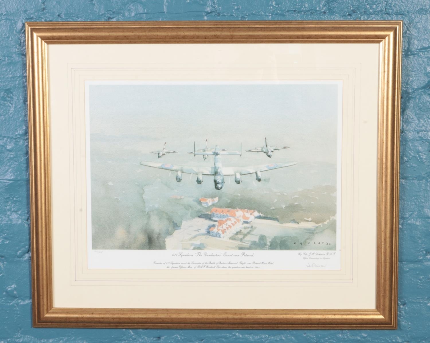 Eric Day | framed limited edition print 617 Squadron 'The Dambusters ...