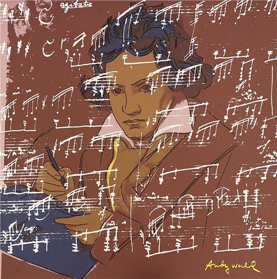 Andy Warhol | Beethoven (Circa 1986) | MutualArt