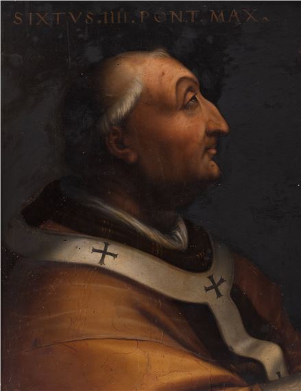 Tuscan School, 16th Century | Portrait of Pope Sixtus IV | MutualArt