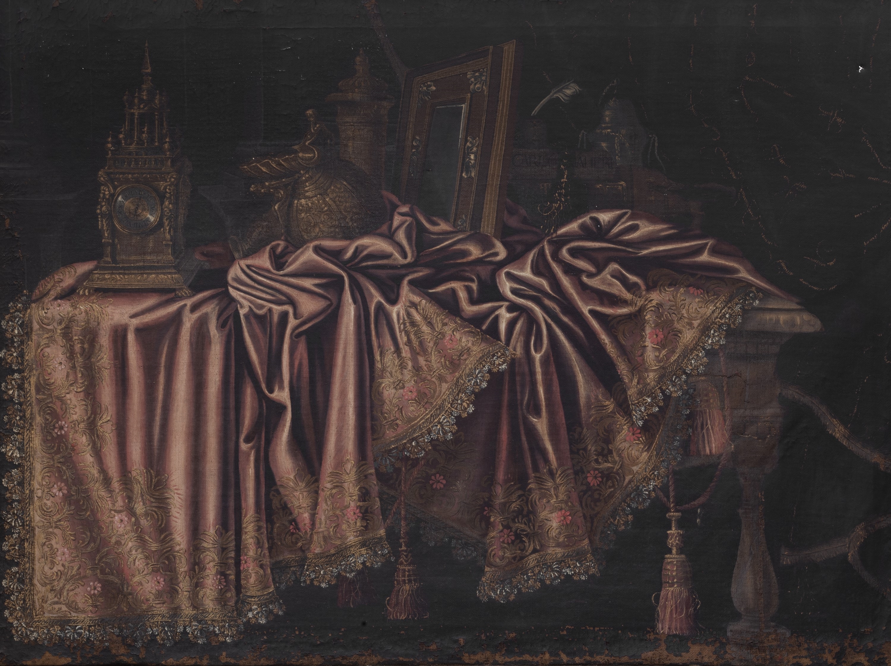Carlo Manieri | Still life with clock | MutualArt