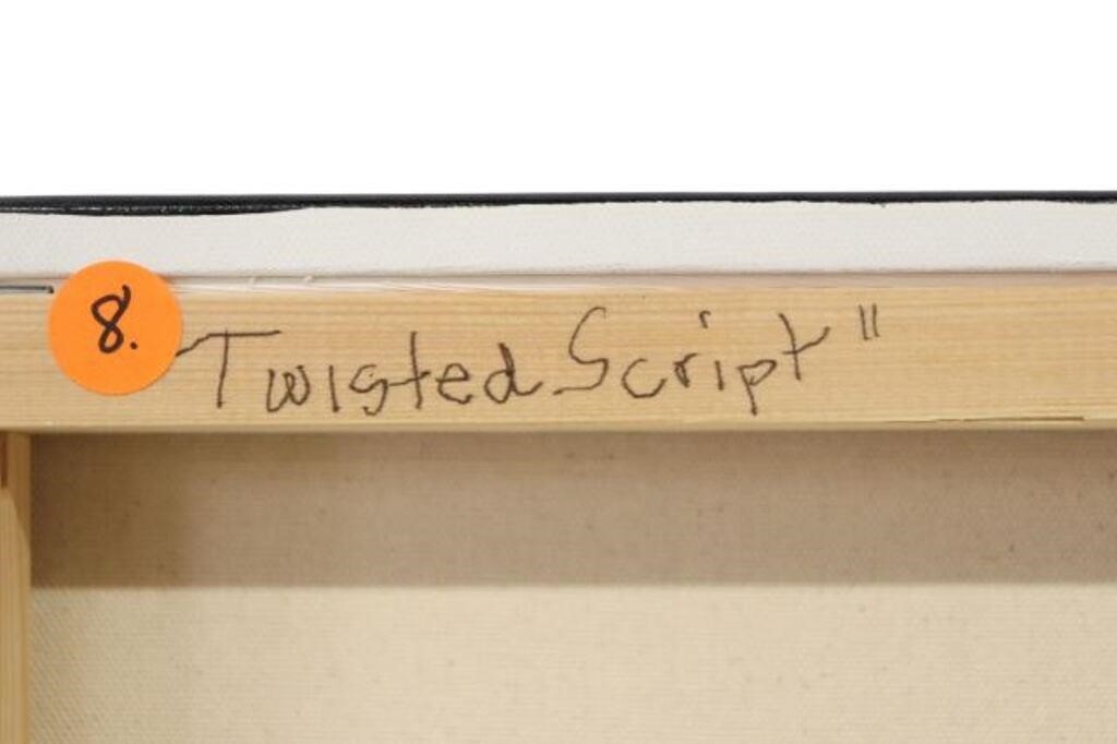 Petronella Greer | Twisted Script, | MutualArt