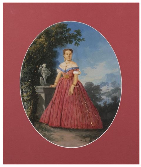 Rafael Romero Barros | Retrato femenino | MutualArt