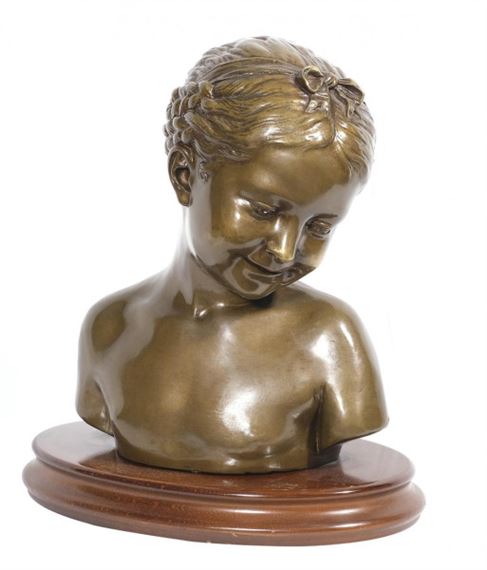 French School, 20th Century | Busto de niña | MutualArt