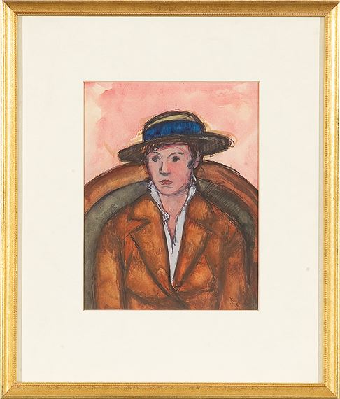 Robin Christian Andersen | Lady with hat | MutualArt