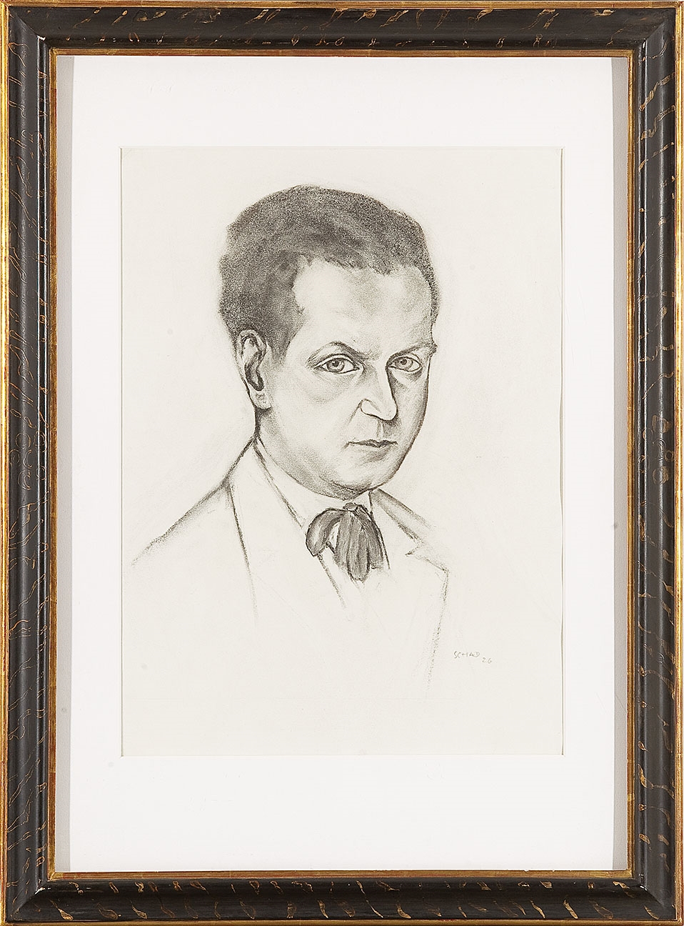 Christian Schad | Professor Clemens Holzmeister (1926) | MutualArt
