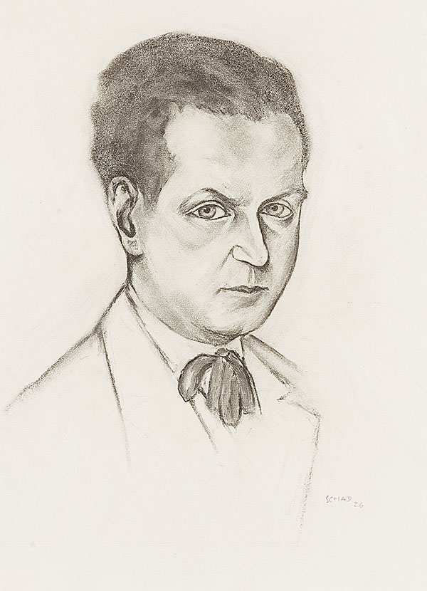 Christian Schad | Professor Clemens Holzmeister (1926) | MutualArt