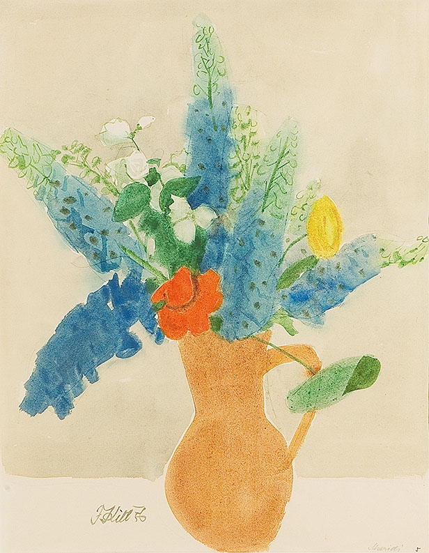 Ferdinand Kitt | Flower bouquet (1956) | MutualArt