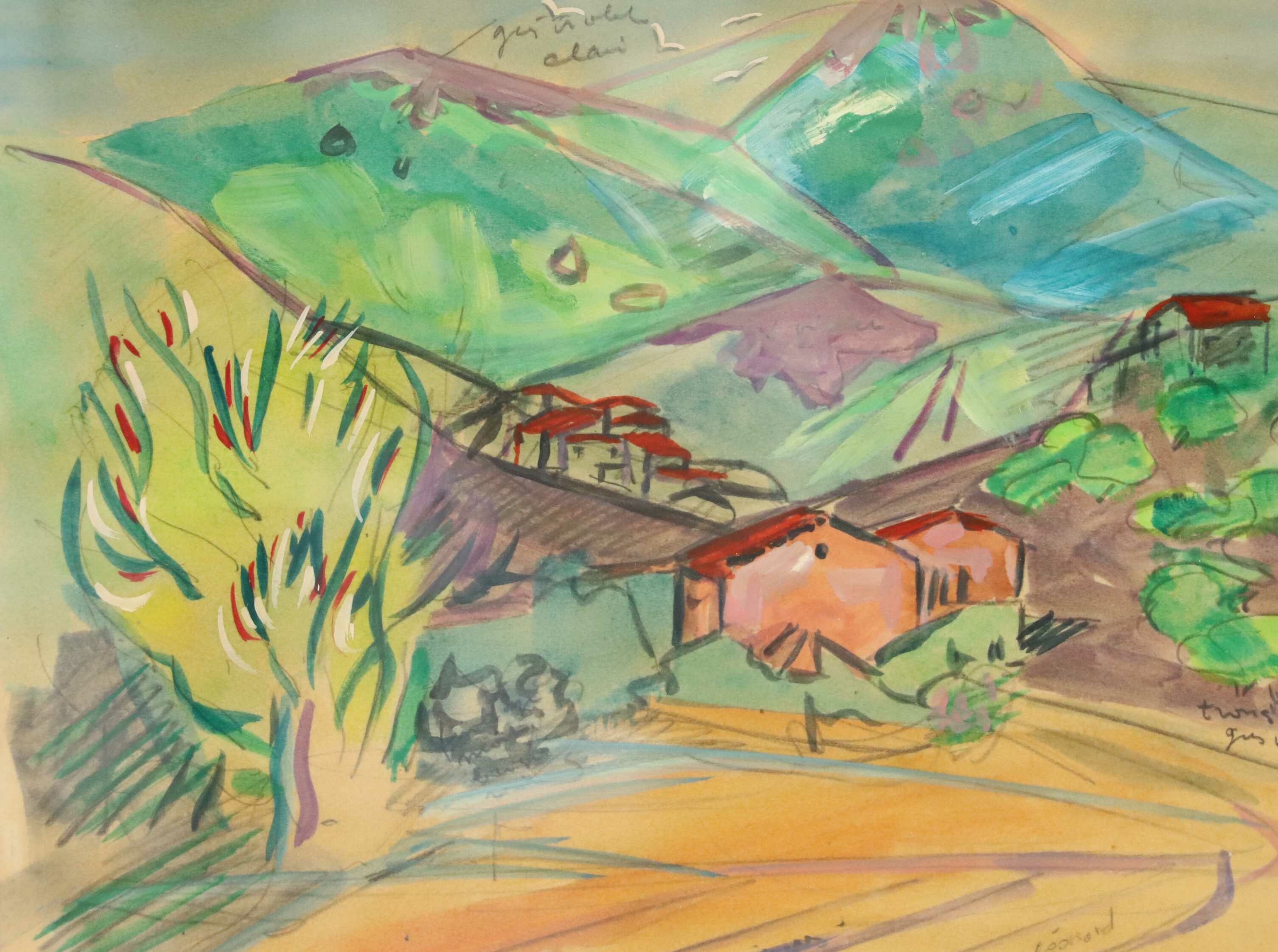 Maurice Leonard | Paysage de montagne | MutualArt