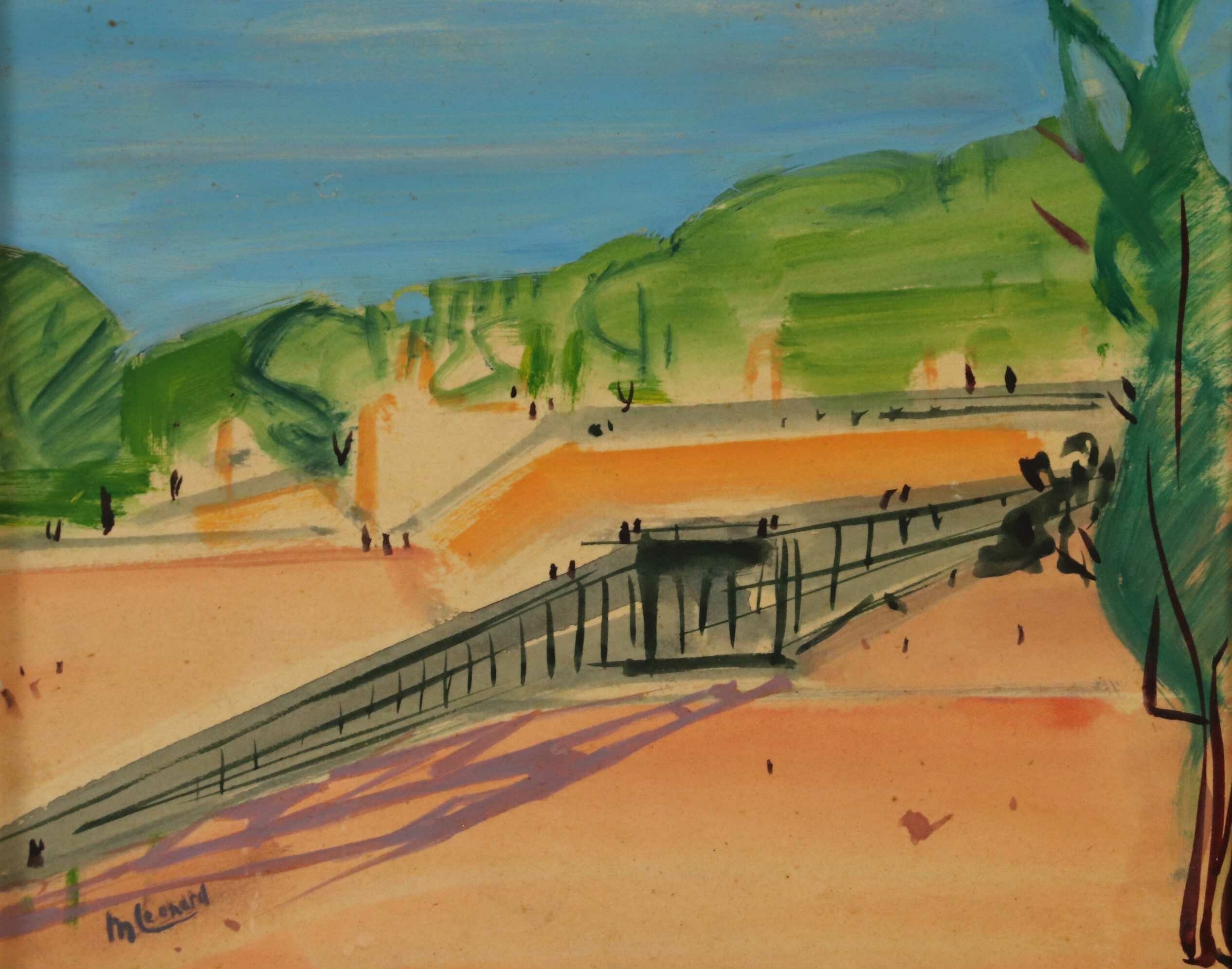 Maurice Leonard | Les Tuileries | MutualArt