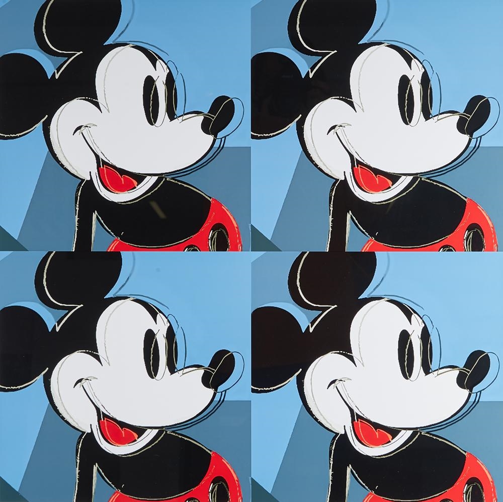 Andy Warhol | Mickey Mouse | MutualArt