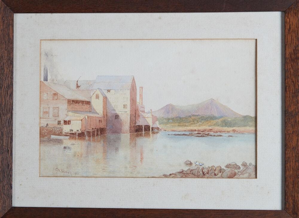 C.W. Foster | On the Manukau (1906) | MutualArt