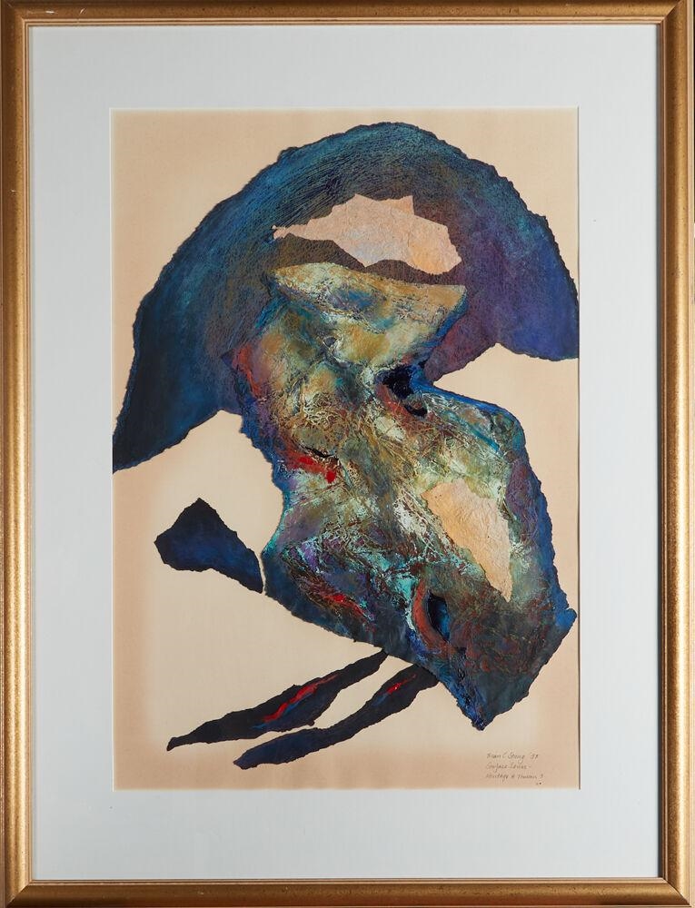 Brian Strong | Surface Series Heritage & Tension 3 (1993) | MutualArt