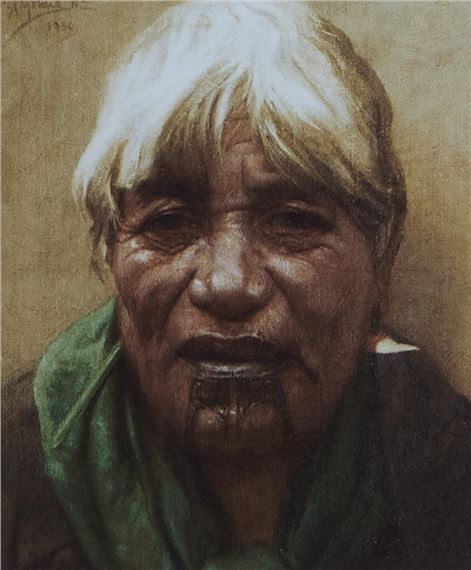 Charles Frederick Goldie | Takarea te Heu Heu, A Chieftainess of the ...