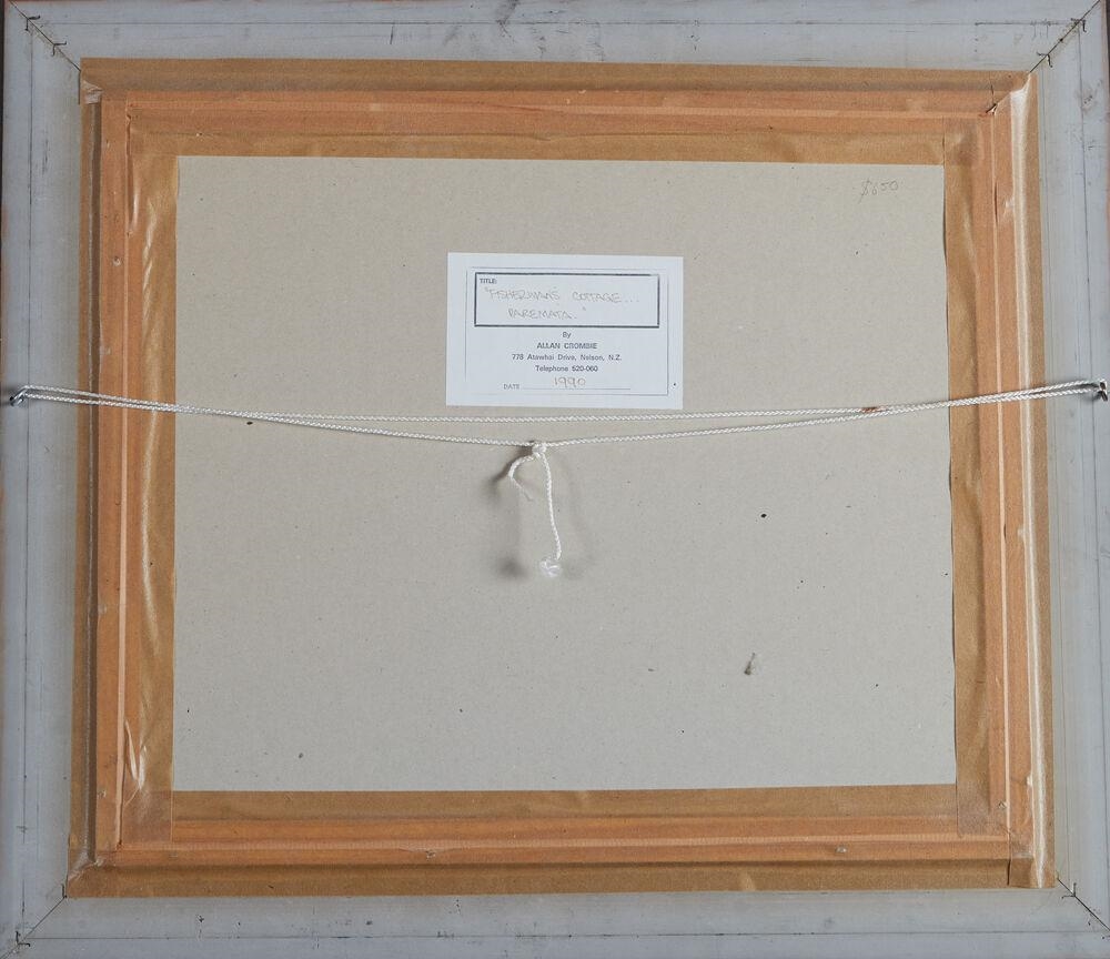 Allan Crombie | Fisherman's Cottage... Paremata (1990) | MutualArt