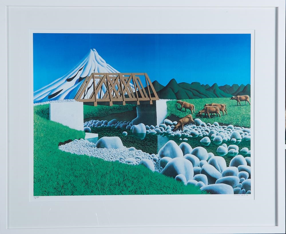 Michael Smither | Alfred Road Bridge | MutualArt