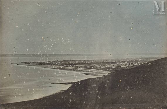 Hippolyte Fizeau | Le Havre vu depuis les hauteurs de Sainte-Adresse ...