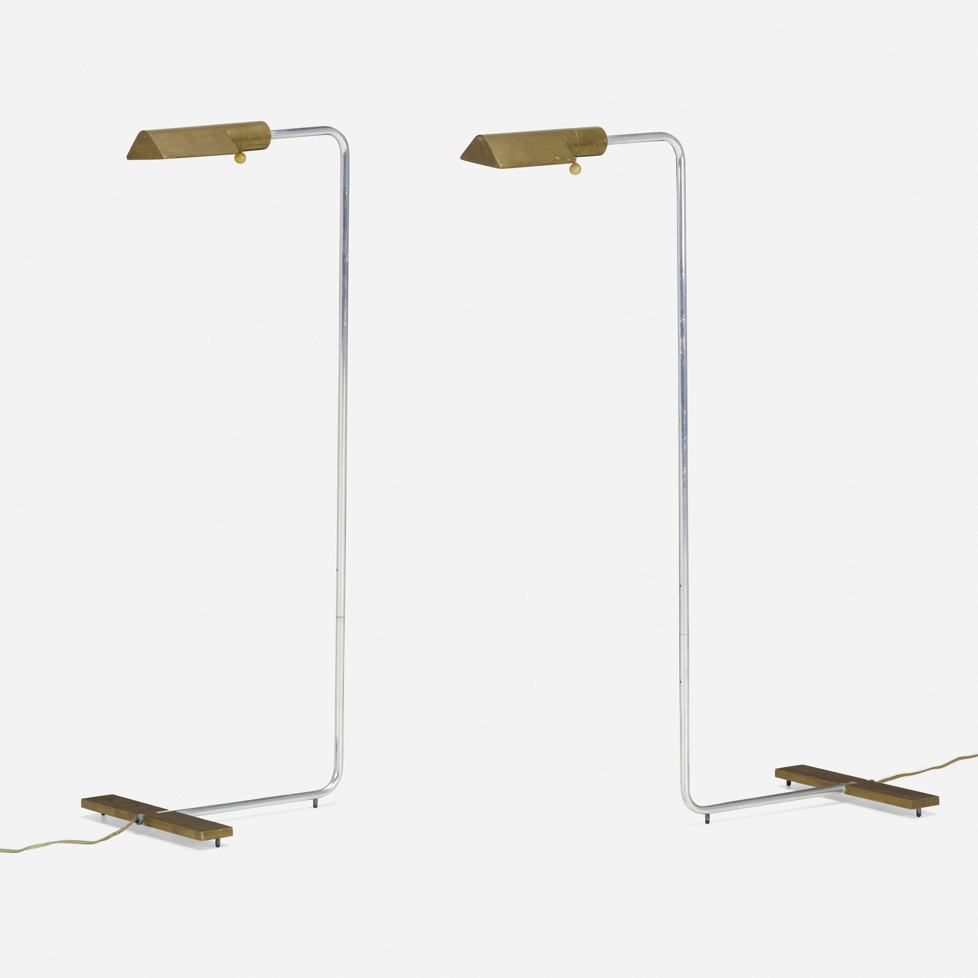 Cedric Hartman | Floor lamps, pair (Circa 1975) | MutualArt