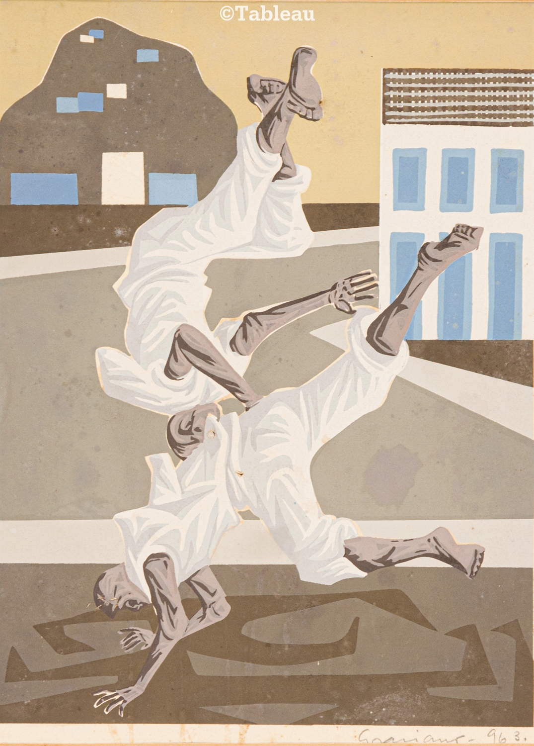 Clóvis Graciano | Capoeira (1963) | MutualArt