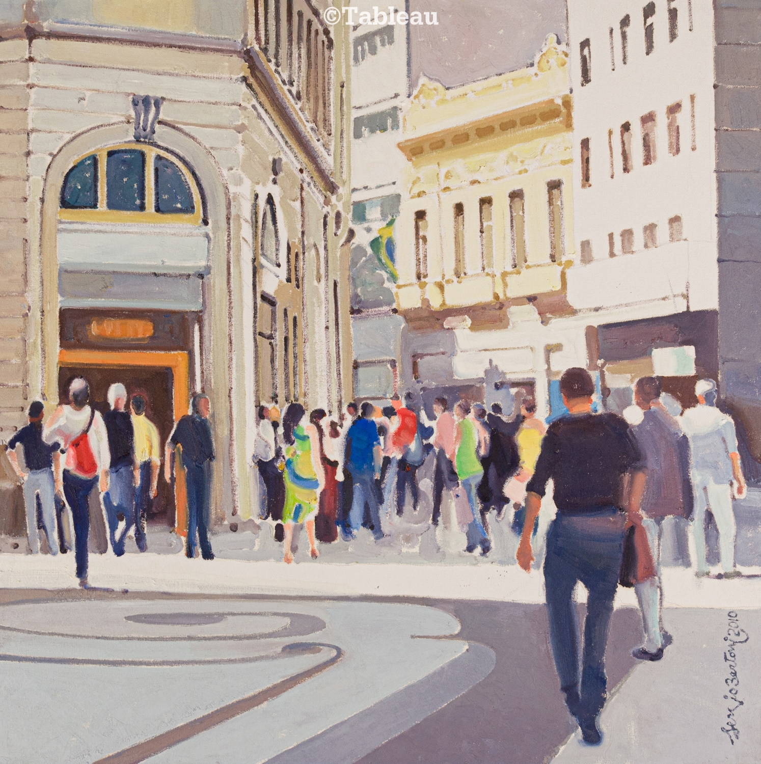 Sergio Bertoni | Centro de São Paulo (2010) | MutualArt