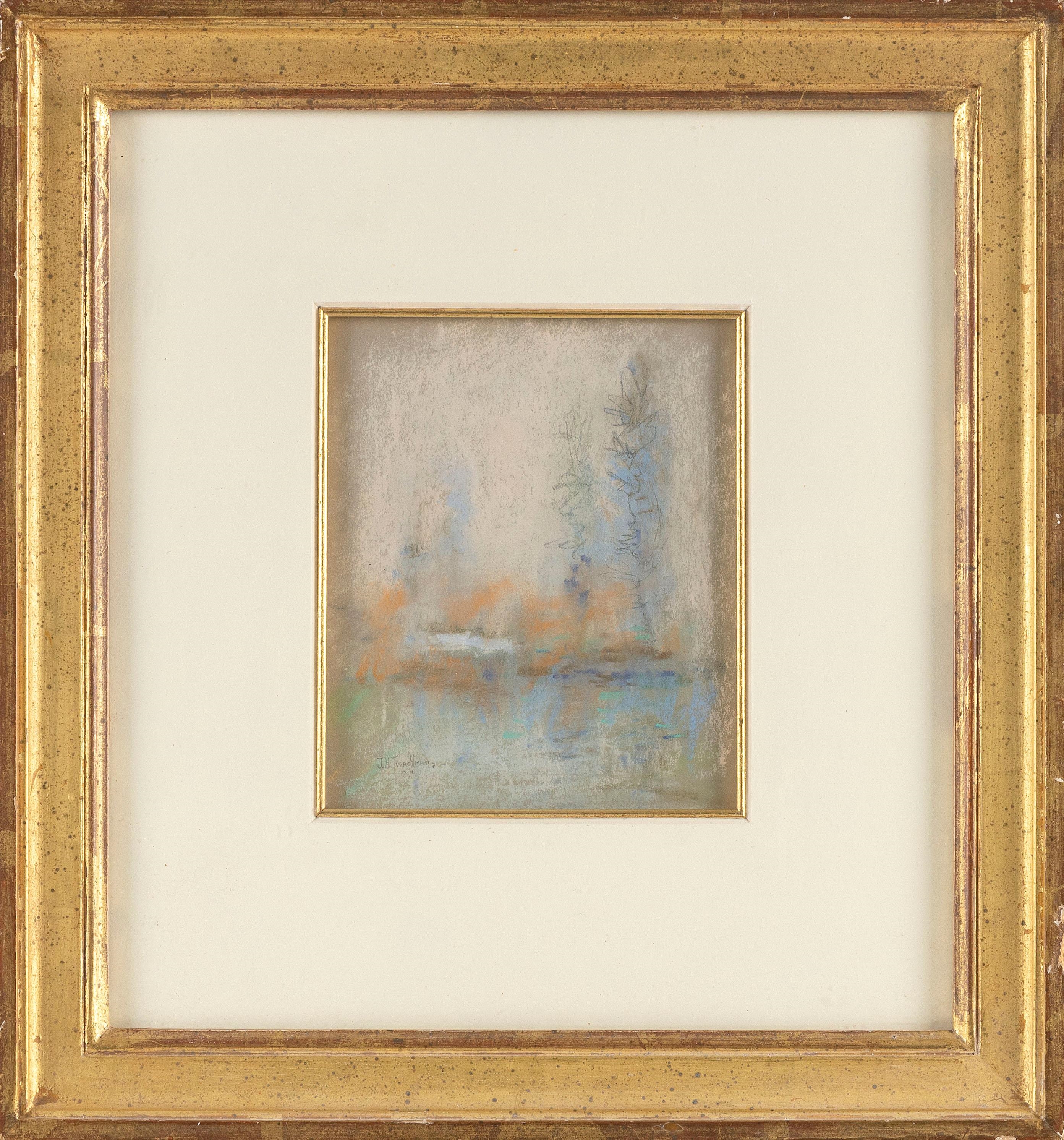 John Henry Twachtman | Landscape study. | MutualArt