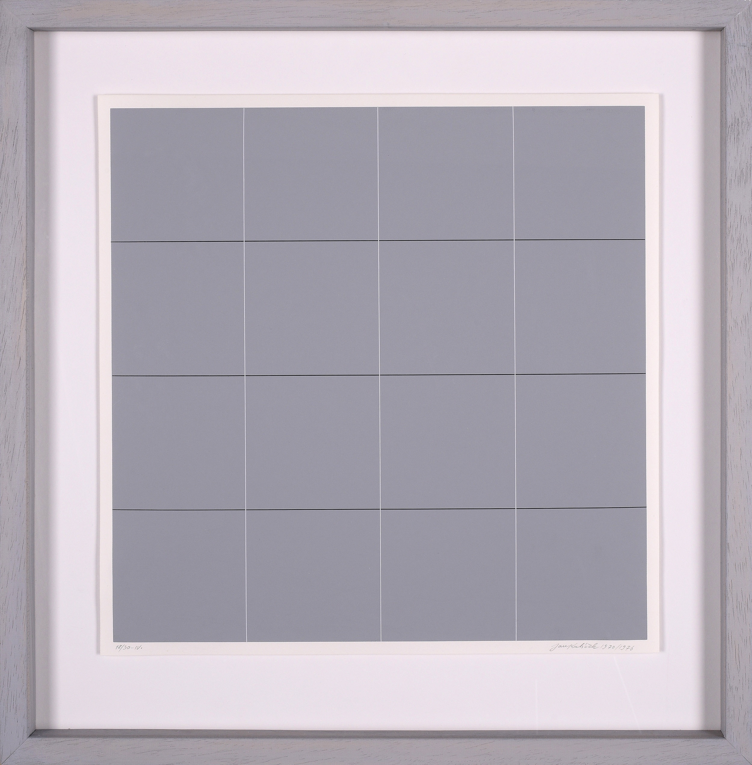 Jan Kubicek | Permutace 16 x 16, 5 ks (1970 - 1976) | MutualArt