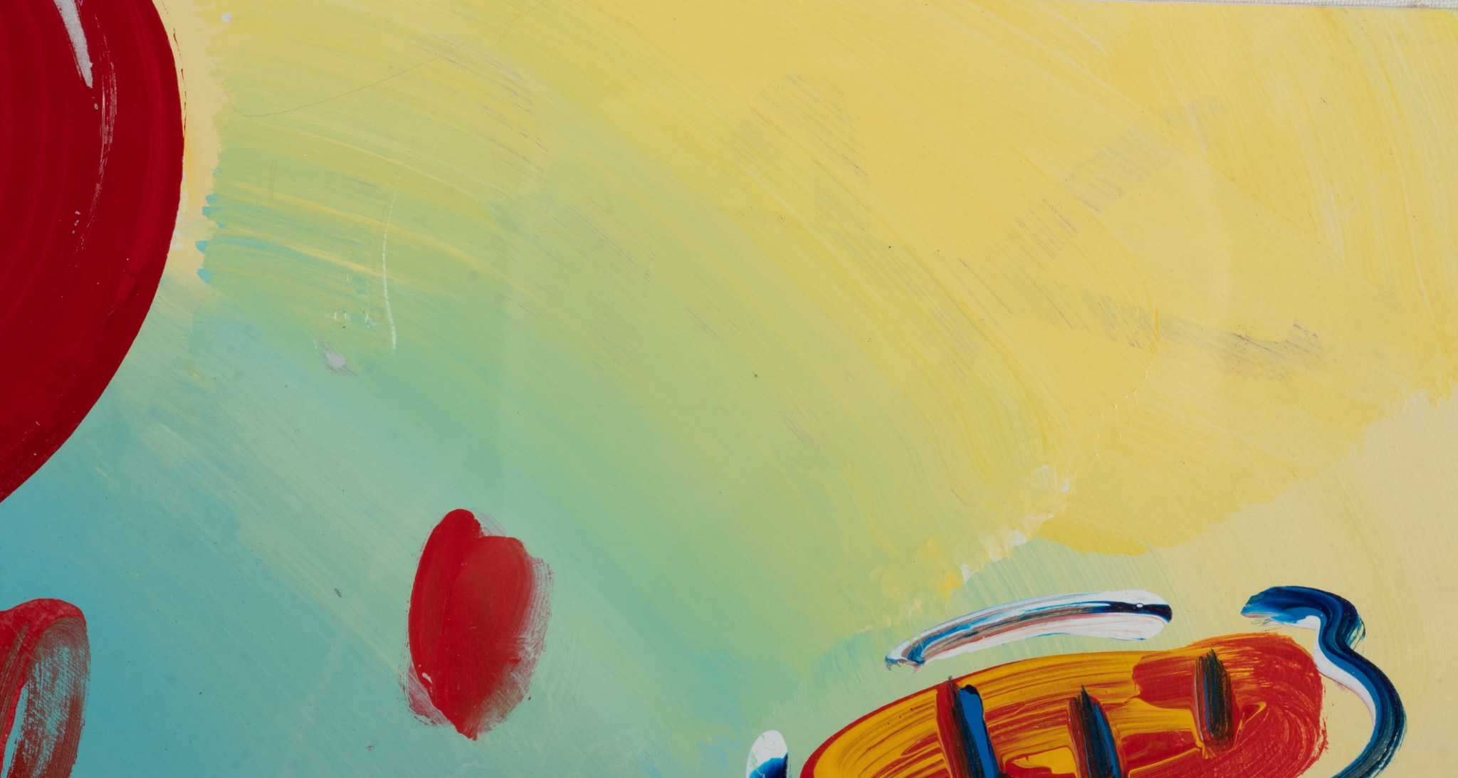 Peter Max | Flower Blossom Lady Detail (Version 71), H 22.5'' W 30 ...