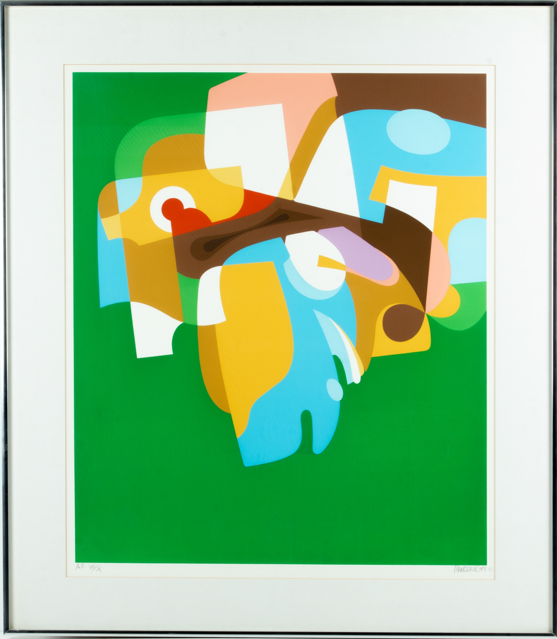 Michael Mandziuk | Michael Mandziuk (American, 1942) Screenprint In ...